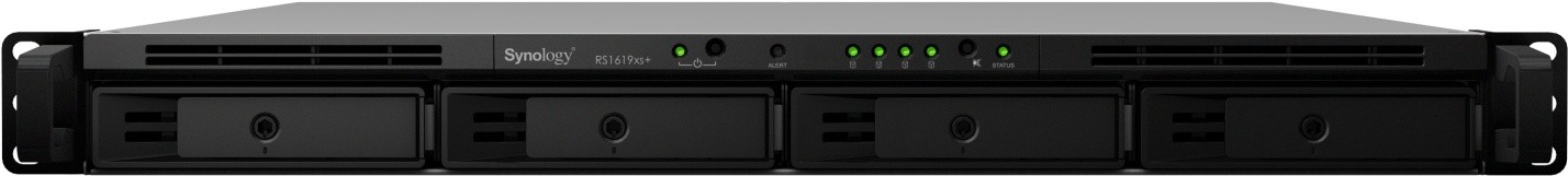 Synology RackStation RS1619xs+ NAS-Server 4 Schächte
