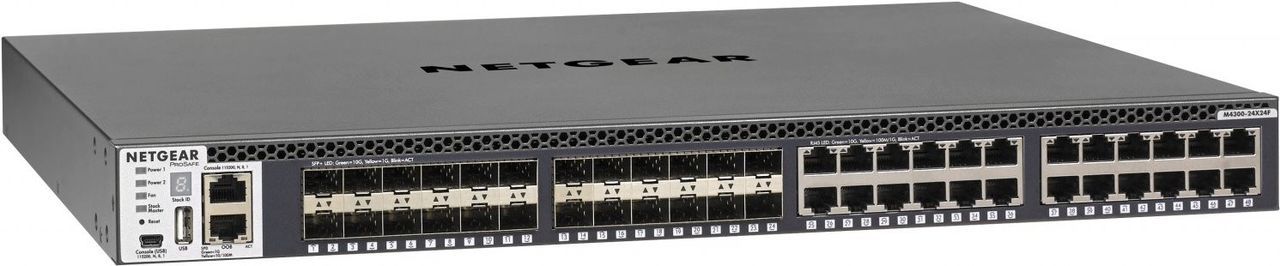 NETGEAR ProSAFE M4300-24X24F Switch L3 verwaltet XSM4348S-100NES