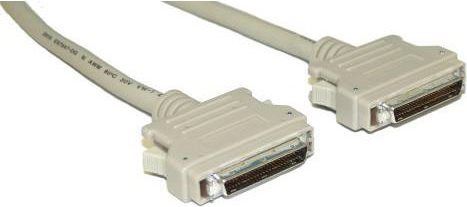SCSI II Kabel InLine® 50pol mini Sub D St/St 15514