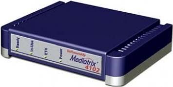 Unify HiPath Mediatrix 4102 VoIP-Gateway 2 Anschlüsse L30220-D600-A214