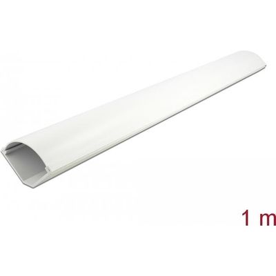 DeLOCK Kabelkanal Ecke montierbar 1,0m weiß 20716